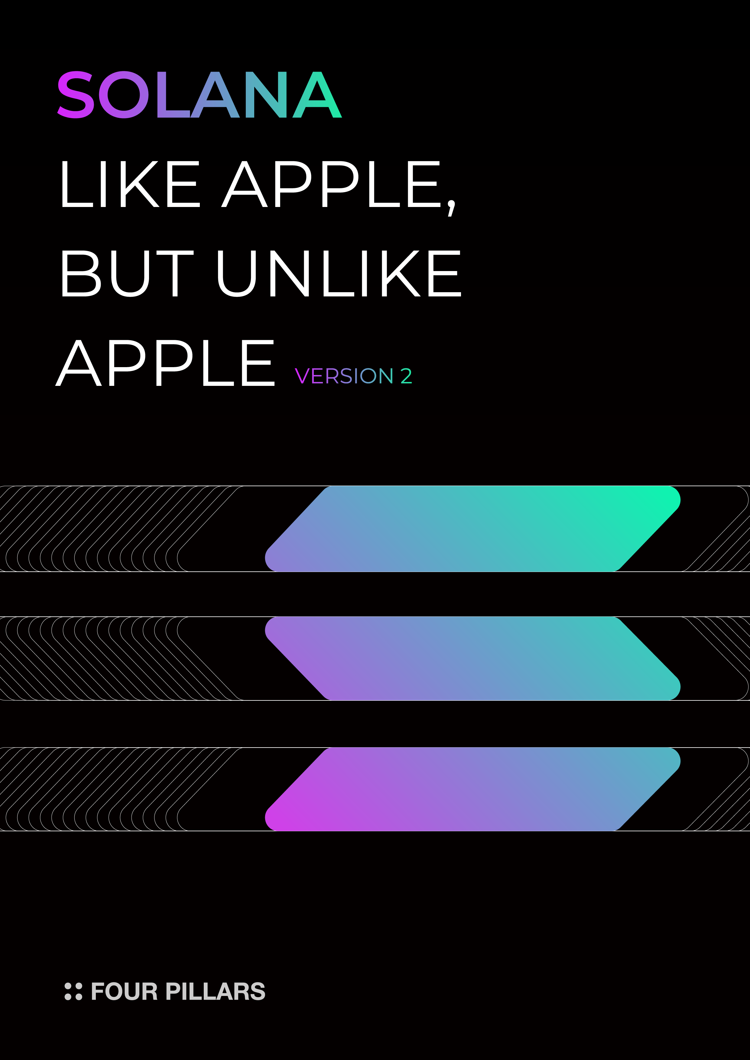 솔라나 메가 레포트 V2 - Like Apple, but Unlike Apple | Four Pillars